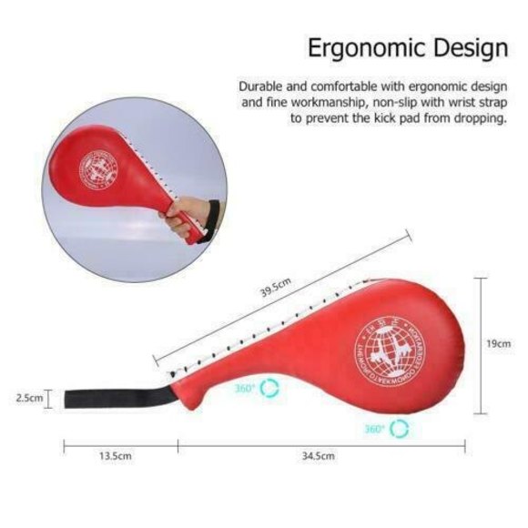 Other | Focus Karate Kick Pad Taekwondo Strike Pads Kickboxing Kicking ...